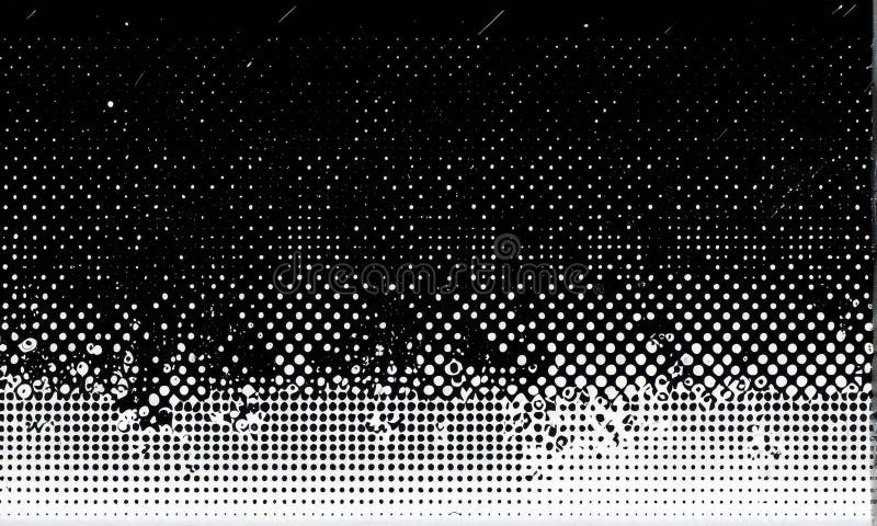 Abstract Black and White Gradient Square Pattern Stock Illustration ...