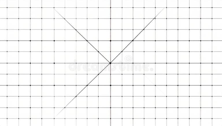 Abstract Black and White Graph Lines Intersection Stock Illustration ...