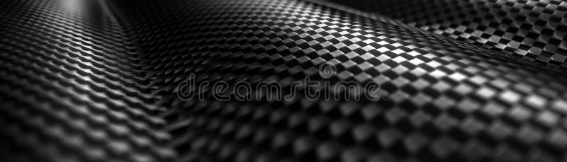 Abstract Black and White Grid Pattern with Light Stock Illustration ...