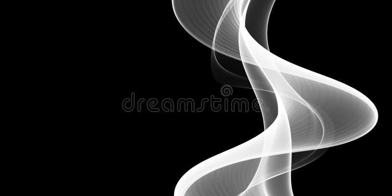 Abstract Black and White Grid Wave Design Stock Illustration ...