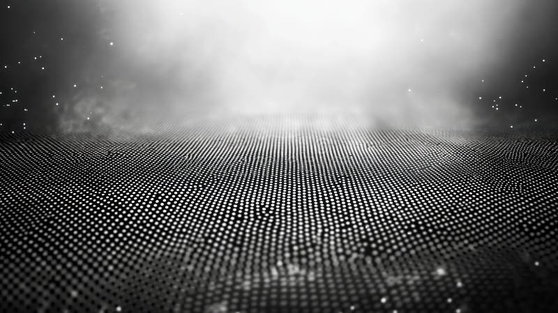 Abstract Black, White Grunge Texture. Dotted Halftone Overlay on Dusty ...