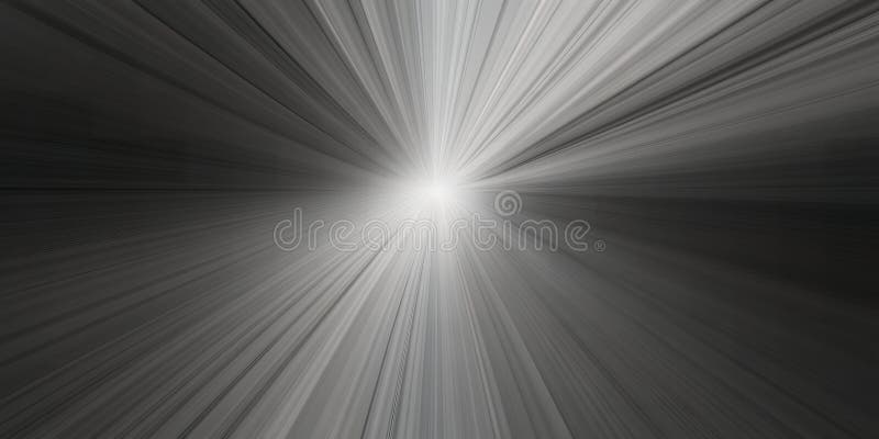 Abstract Black and White Light Burst Background Stock Illustration ...