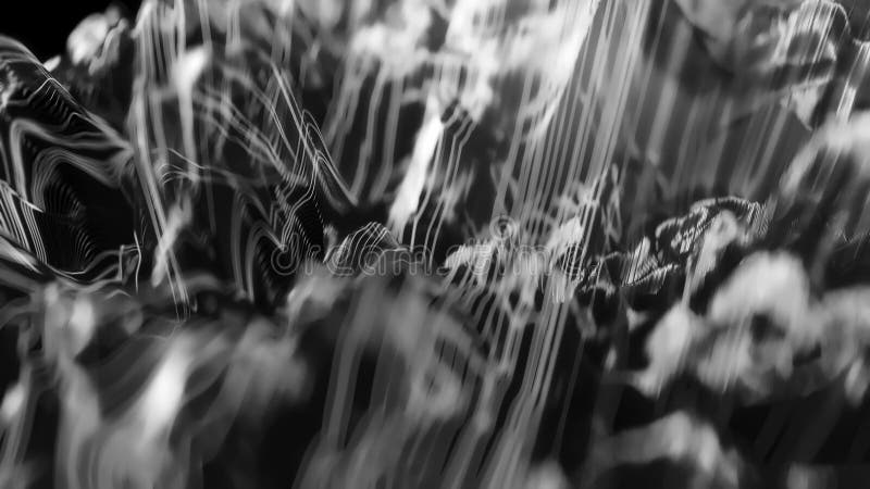 Abstract Black and White Light Rays. Stock Video - Video of design ...