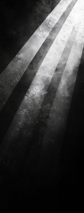 Abstract Black and White Light Rays Backdrop, Greyscale Lighting ...