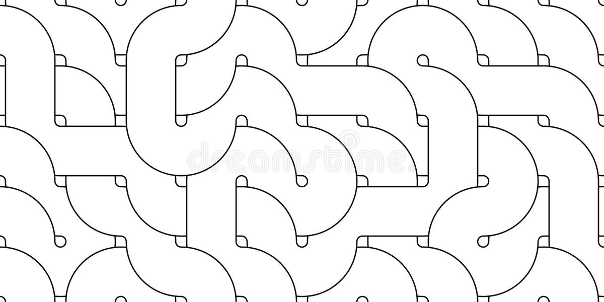 Black White Circle Wave Stock Illustrations – 50,533 Black White Circle ...