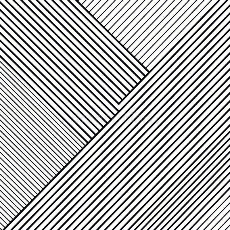 Abstract Black and White Line Pattern Design Stock Illustration ...