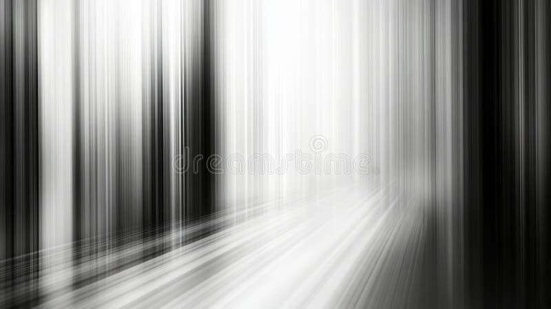 Abstract Black and White Motion Blur Background Stock Illustration ...