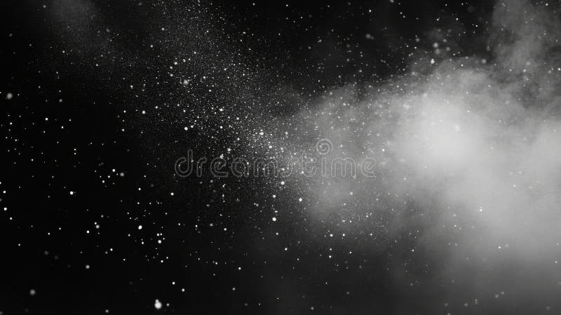 Abstract Black and White Particle Spray Texture Stock Illustration ...