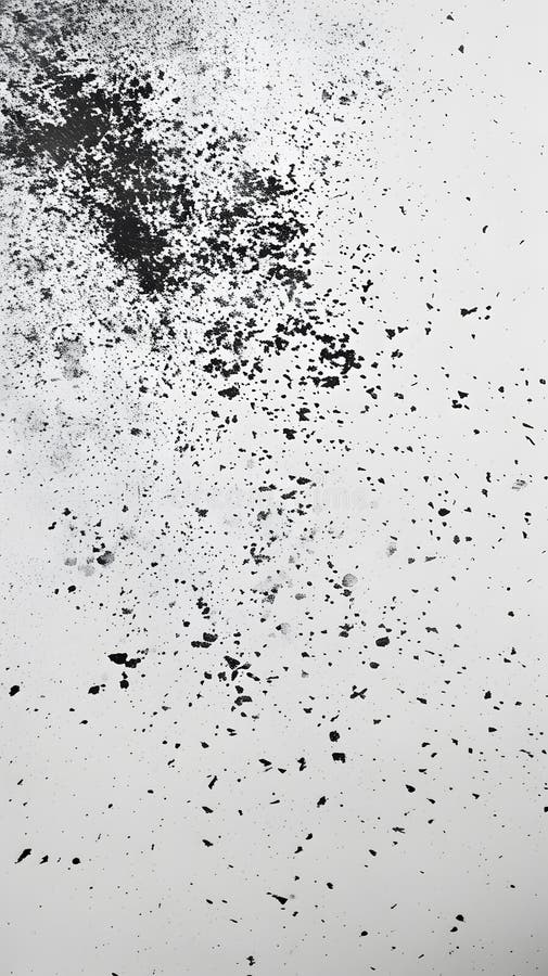 Abstract Black and White Particle Texture Background, Ai Generated ...