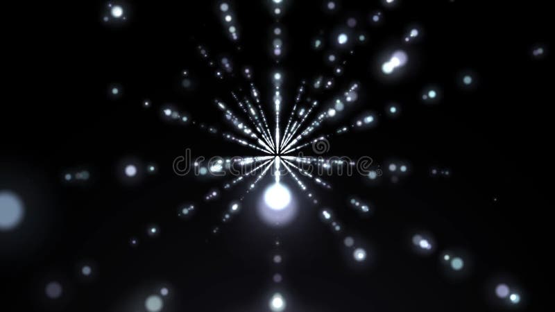 Abstract Black and White Particles Background. Particles Background ...