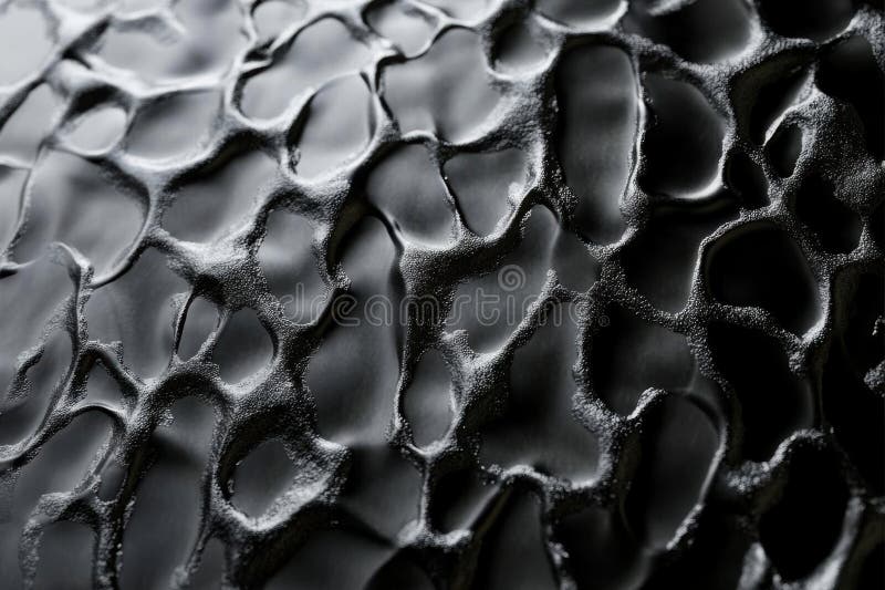 Abstract Black and White Pattern of Interconnected Shapes, a Symphony ...