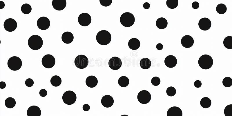 Abstract Black and White Polka Dot Pattern High Quality Image Stock ...