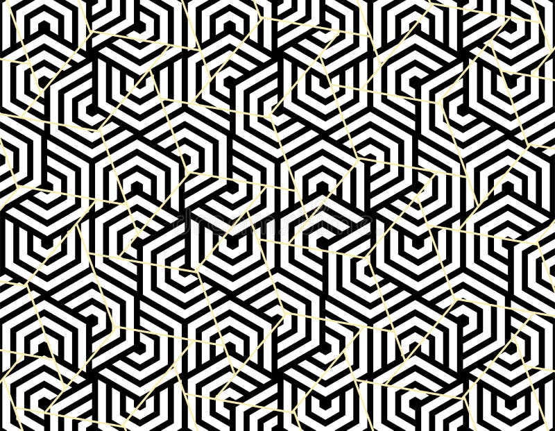 Abstract Black White Polygon Shape, Geometric Texture Background ...