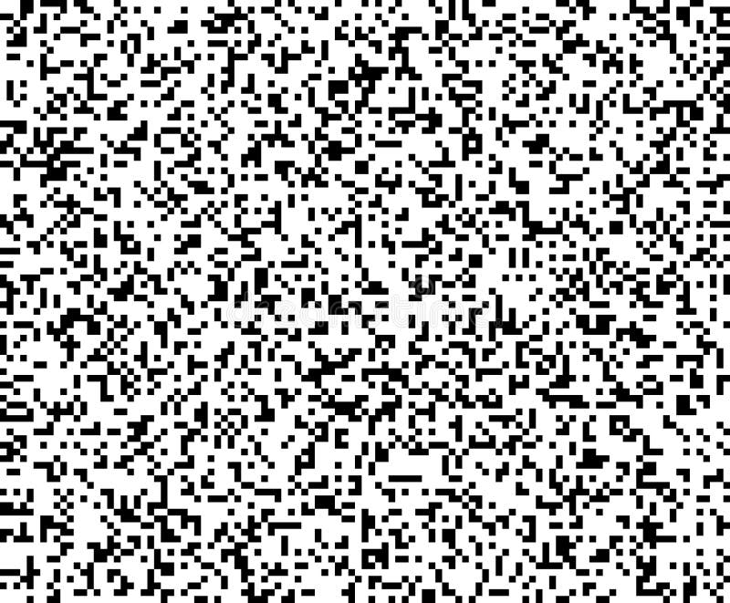 Abstract Black and White Retro Pixel Square 8 Bit Background Stock ...