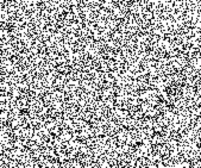 Abstract Black and White Retro Pixel Square 8 Bit Background Stock ...