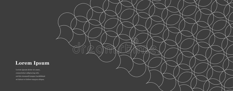 Abstract Black White Round, Geometric Background, Japanese Pattern ...