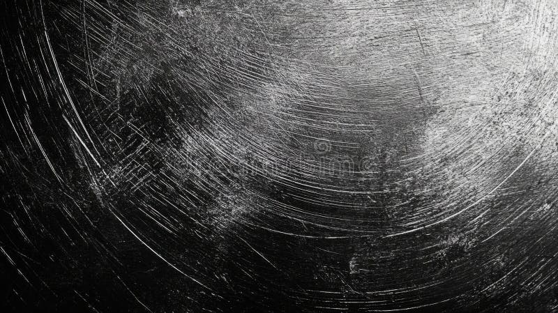 Abstract Black and White Scratched Surface Texture Stock Illustration ...