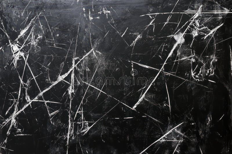Abstract Black and White Scratched Surface Texture Stock Illustration ...