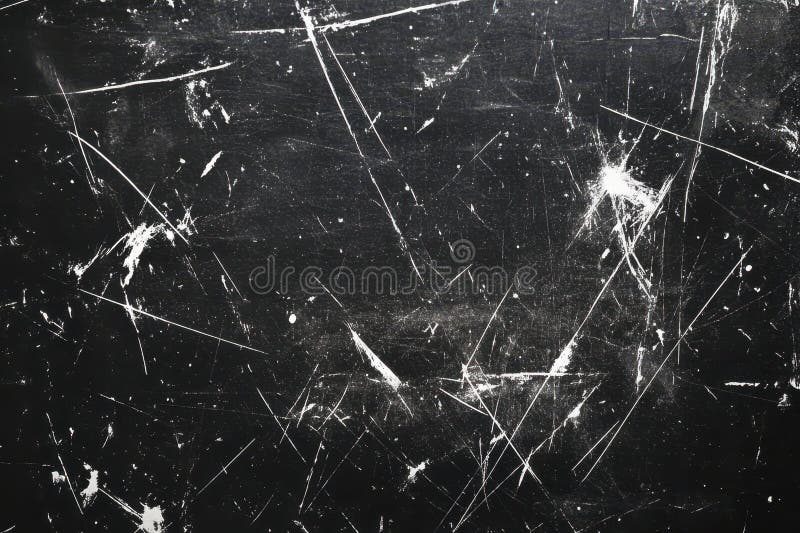 Abstract Black and White Scratched Surface Texture Stock Illustration ...