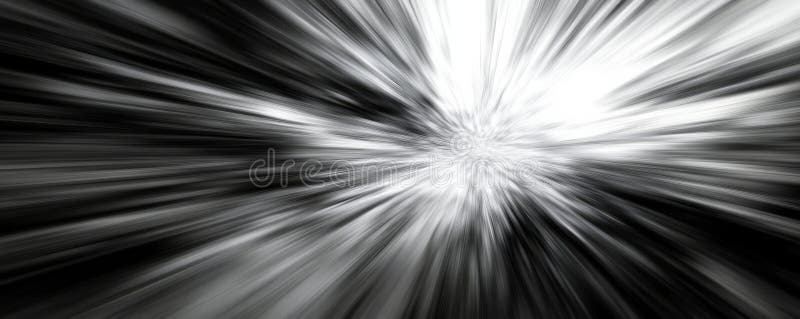 Abstract Black and White Speed Line Explosion, Dynamic Motion Concept ...