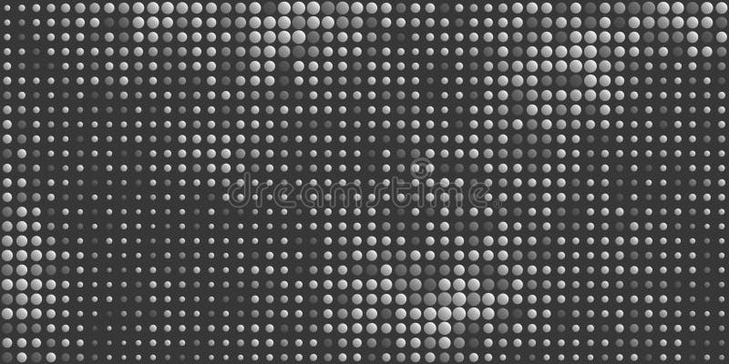 Abstract Black and White Spotted Pattern Stock Vector - Illustration of ...