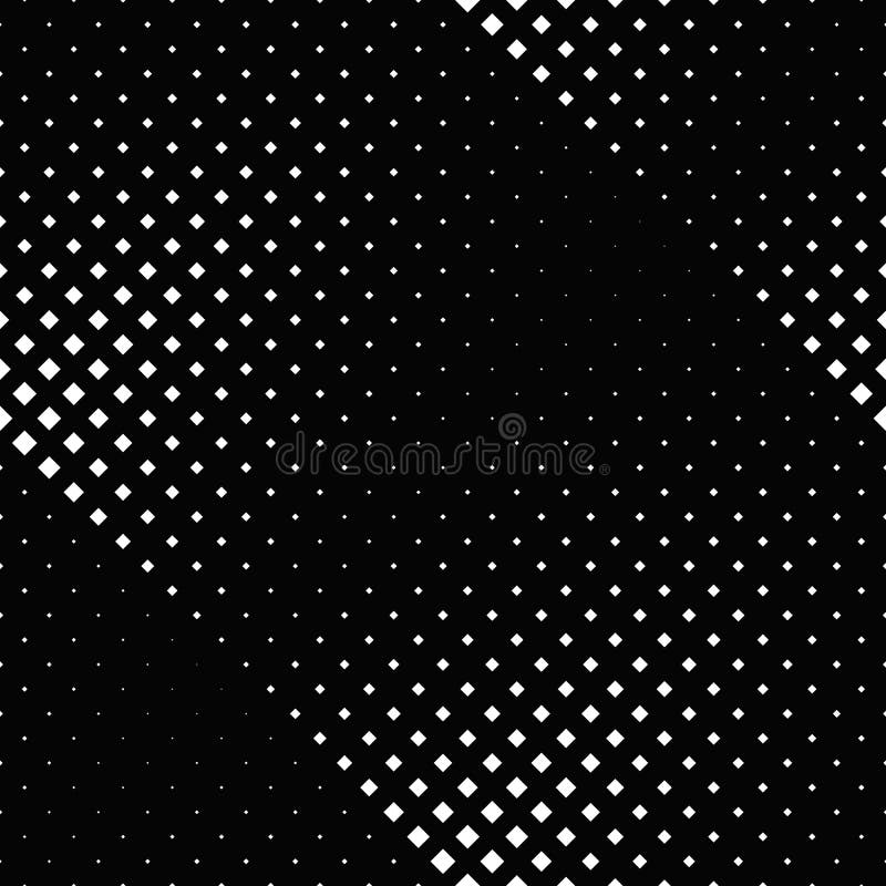 Abstract Black and White Square Pattern Background Stock Vector ...
