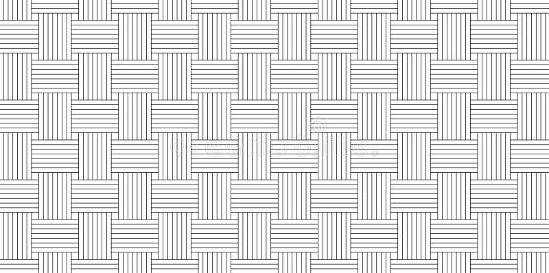 Abstract Black White Stripe Line. Geometric Rectangle Background ...