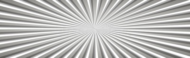 Abstract Black and White Sun Rays - Vector Stock Vector - Illustration ...