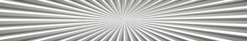 Abstract Black and White Sun Rays - Vector Stock Vector - Illustration ...