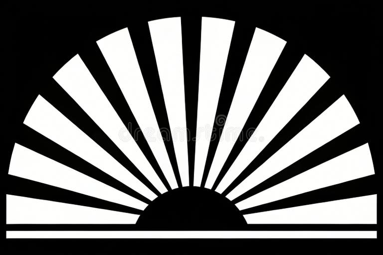 Half Circle Sunburst Stock Illustrations – 985 Half Circle Sunburst ...