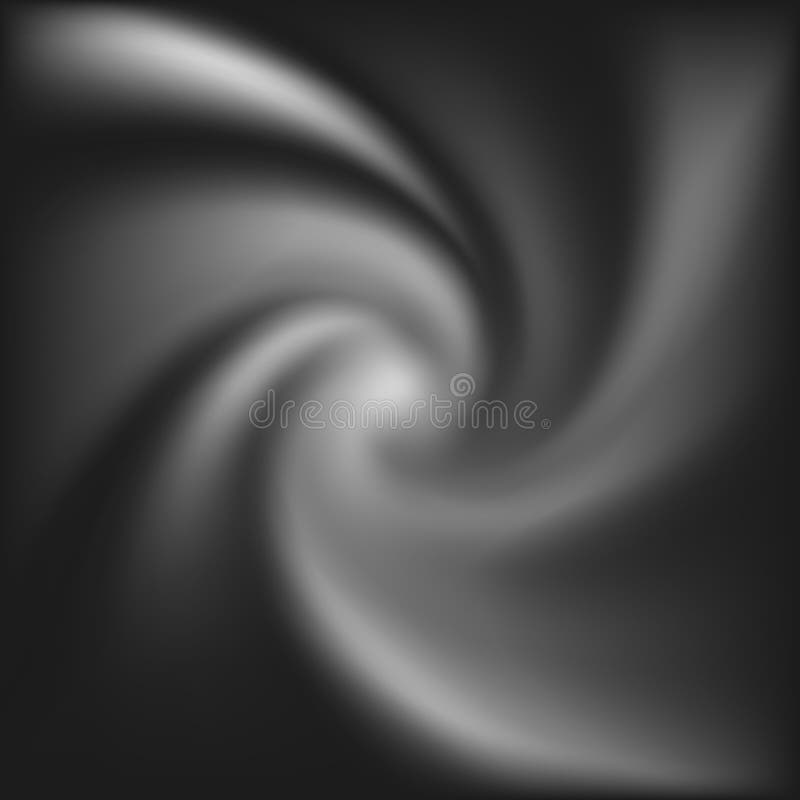Abstract Black and White Twist Shape Stock Vector - Illustration of ...