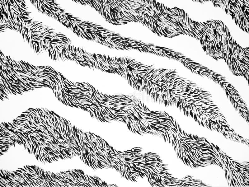 Abstract Black White Wave, Cloud, Hill Natural Pattern Paper Stock ...