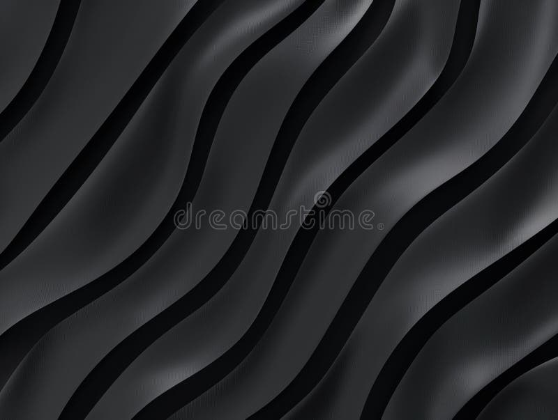 Abstract Black and White Wavy Pattern Background Stock Illustration ...