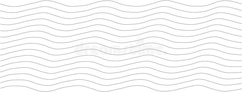Abstract Black and White Wavy Pattern for Modern Design Projects and ...