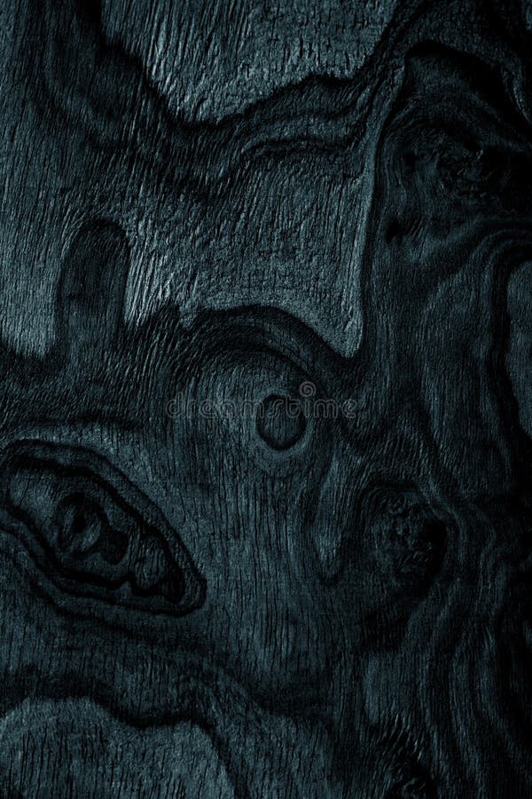 Abstract Black Wood Panel with Neon Blue Texture Background Stock Photo ...