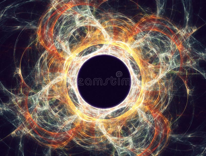 Abstract blackhole stock illustration. Illustration of event - 98941389