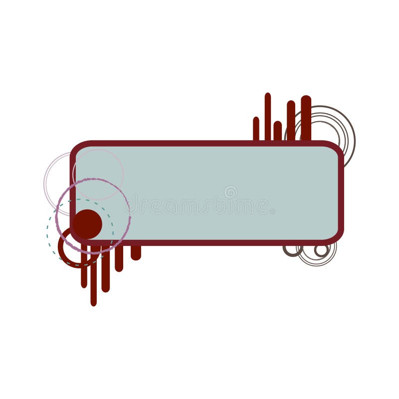 Abstract blank stock vector. Illustration of geometry - 12192056