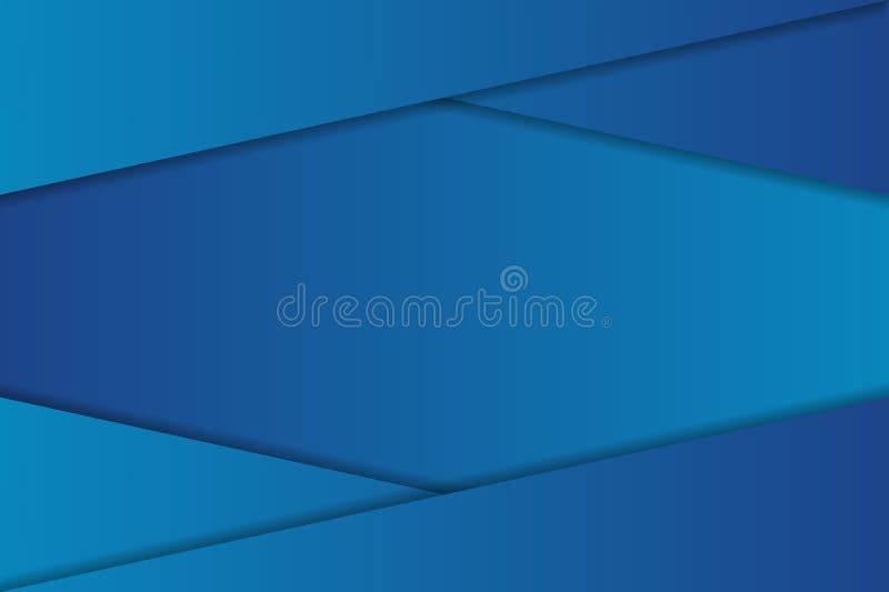 Abstract Blank Blue Background with Paper Cut Out Effect. Vector Stock ...
