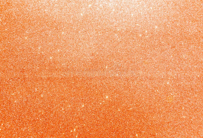 Abstract Blank Orange Glitter Texture Background Stock Image - Image of ...