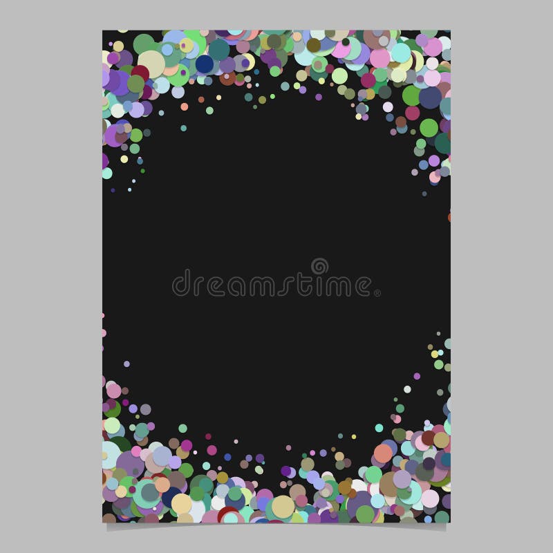 Confetti Page Border Stock Illustrations – 375 Confetti Page Border ...