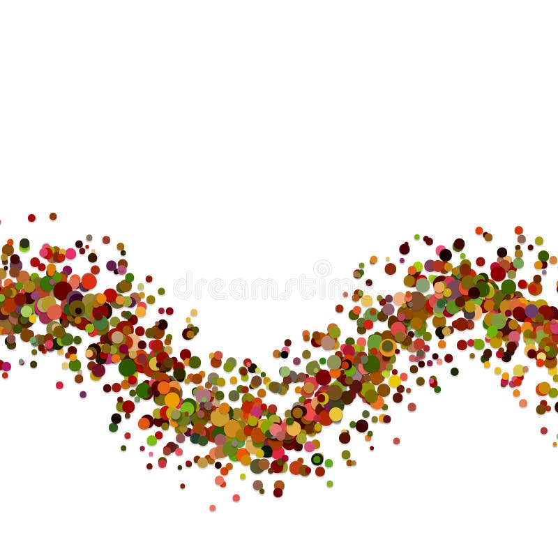 Abstract Blank Wave Scattered Confetti Dot Background Stock Vector ... Abstract Blank Wave Scattered Confetti Dot Background Stock Vector ...