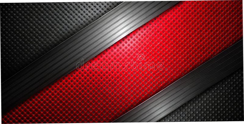 Abstract Red and Black Gradient Pattern for Tech-Inspired Design Stock ...
