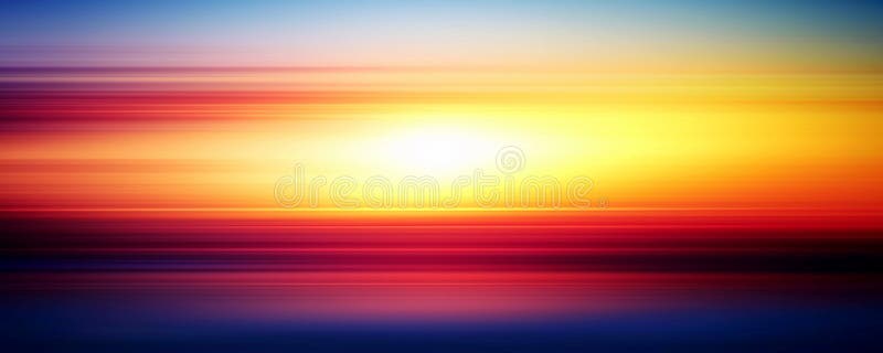 Abstract Blend of Sunset Hues and Textures Stock Illustration ...