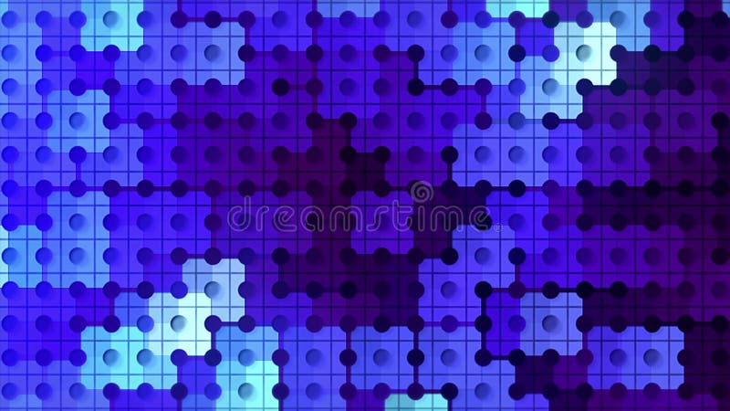 Abstract Blinking Puzzle Tiles Background Trying To Find a Suitable ...