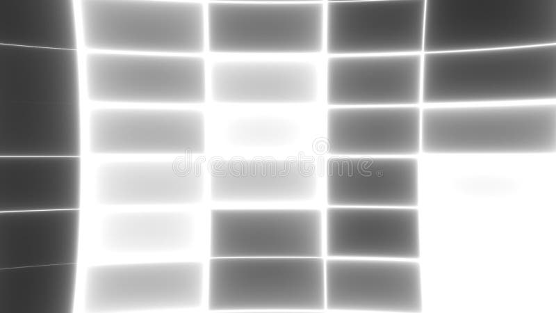 Abstract Blocks of Neon Lines Stock Footage - Video of light, animation ...