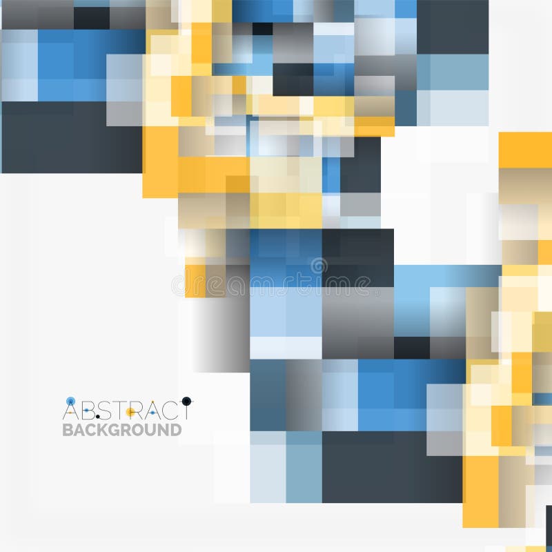Abstract Blocks Template Design Background, Simple Geometric Shapes on ...