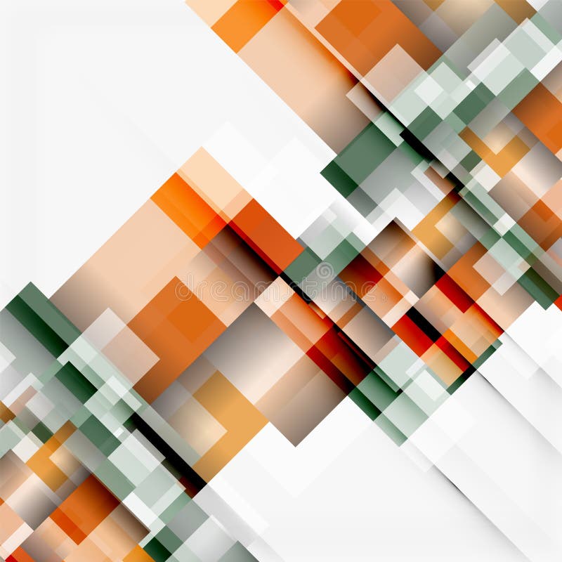 Abstract Blocks Template Design Background, Simple Geometric Shapes on ...