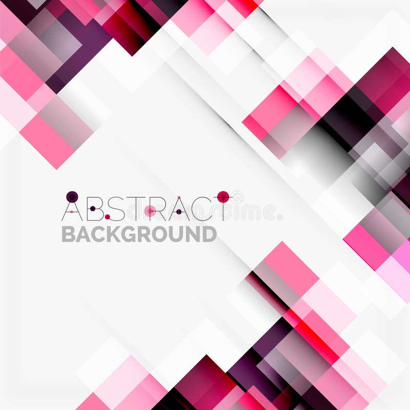 Abstract Blocks Template Design Background, Simple Geometric Shapes on ...
