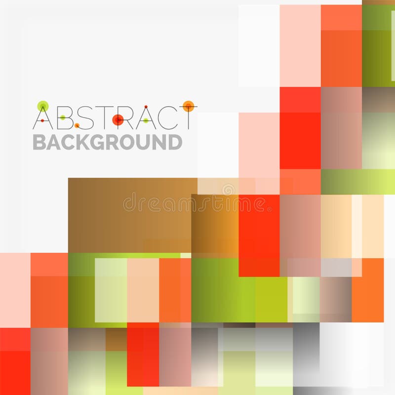Abstract Blocks Template Design Background, Simple Geometric Shapes on ...