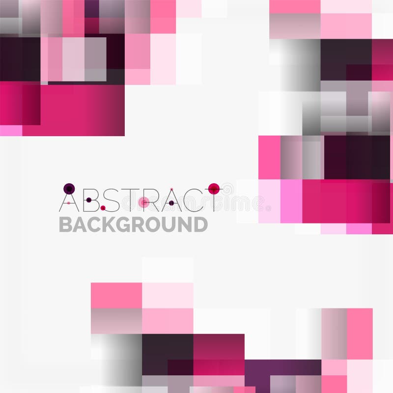 Abstract Blocks Template Design Background, Simple Geometric Shapes on ...